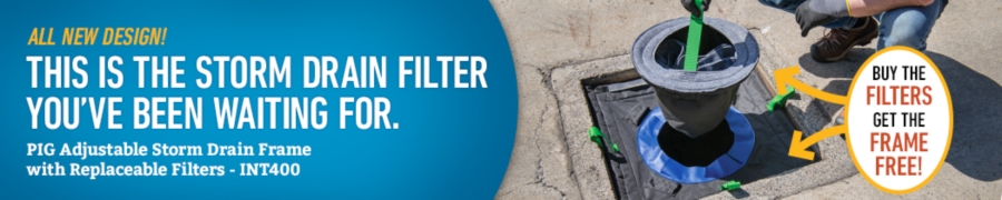 Storm Drain Filters, Socks, Dewatering Bags & More - New Pig