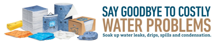 View All Absorbents for Soaking Up Water - New Pig