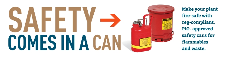 Safety Cans for Flammables and Waste - New Pig