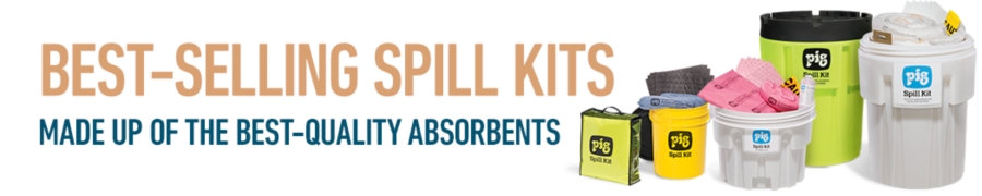 Customer Favorite PIG Spill Kits for Cleanup - New Pig