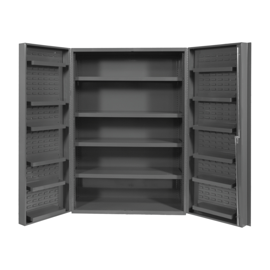 Durham Empty Storage Cabinet with Shelves - New Pig
