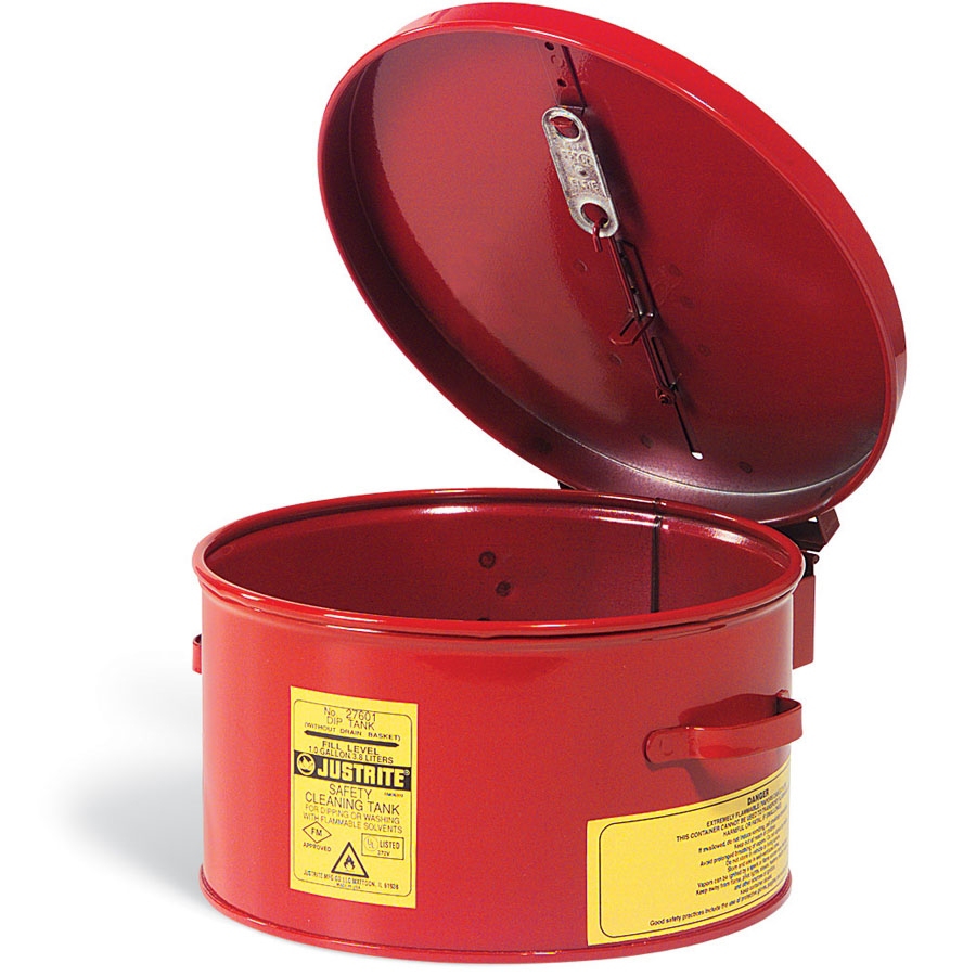 Steel Dip Tank for Flammable Solvents- New Pig