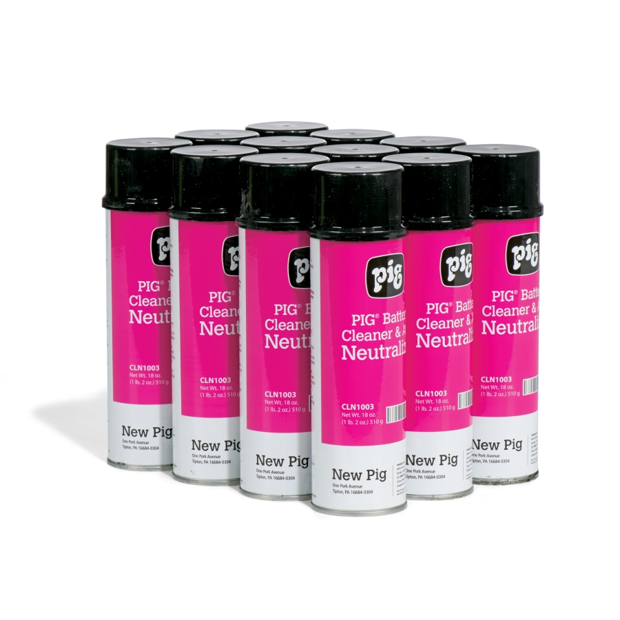 Battery Acid Neutralizer Spray for Cleaning up Battery Leaks - CLN1003 ...