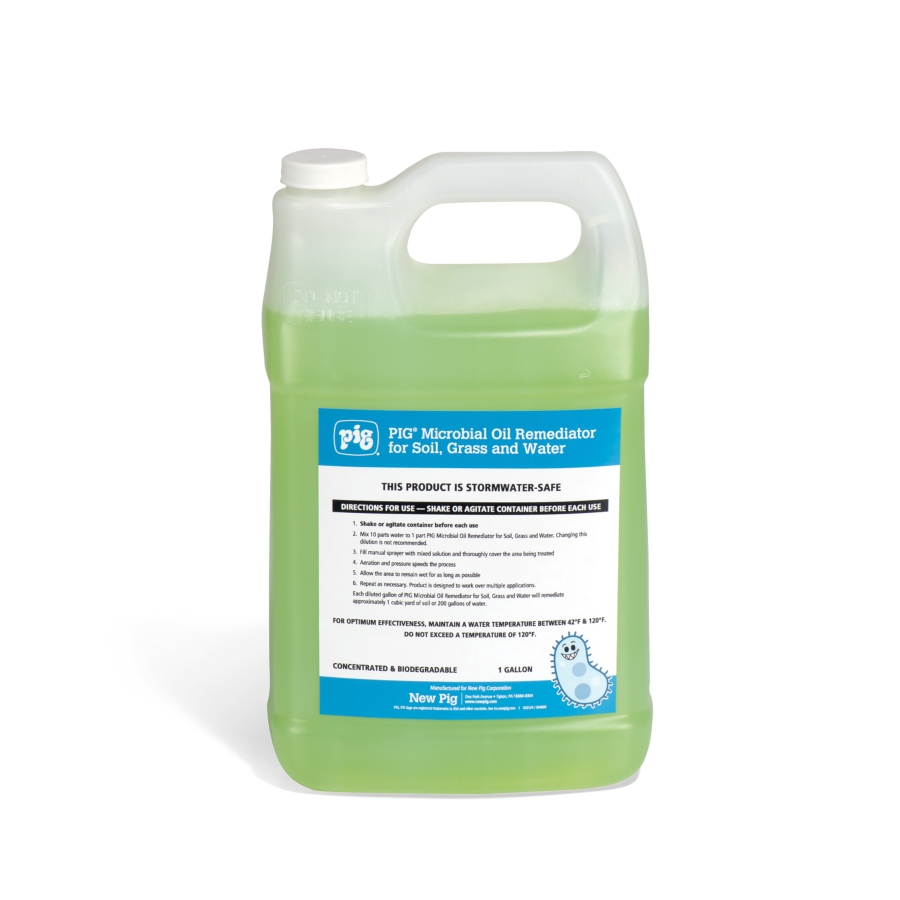 Microbial Oil Remediator for Soil, Grass and Water - New Pig