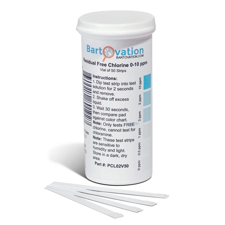 Test Paper for Residual Free Chlorine Measurement - New Pig