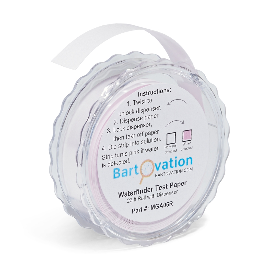 Water Detection Test Papers for Finding Presence of H20 - New Pig