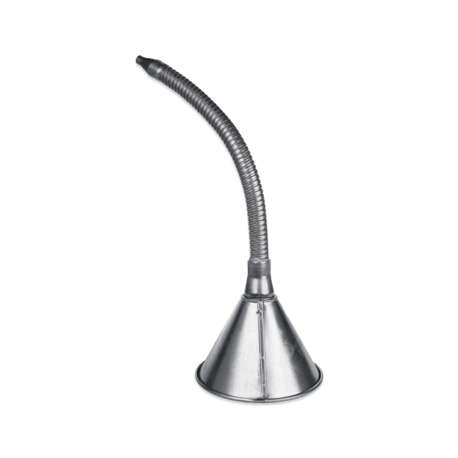 Galvanized Steel Funnel with Flex Spout: Wirthco - New Pig
