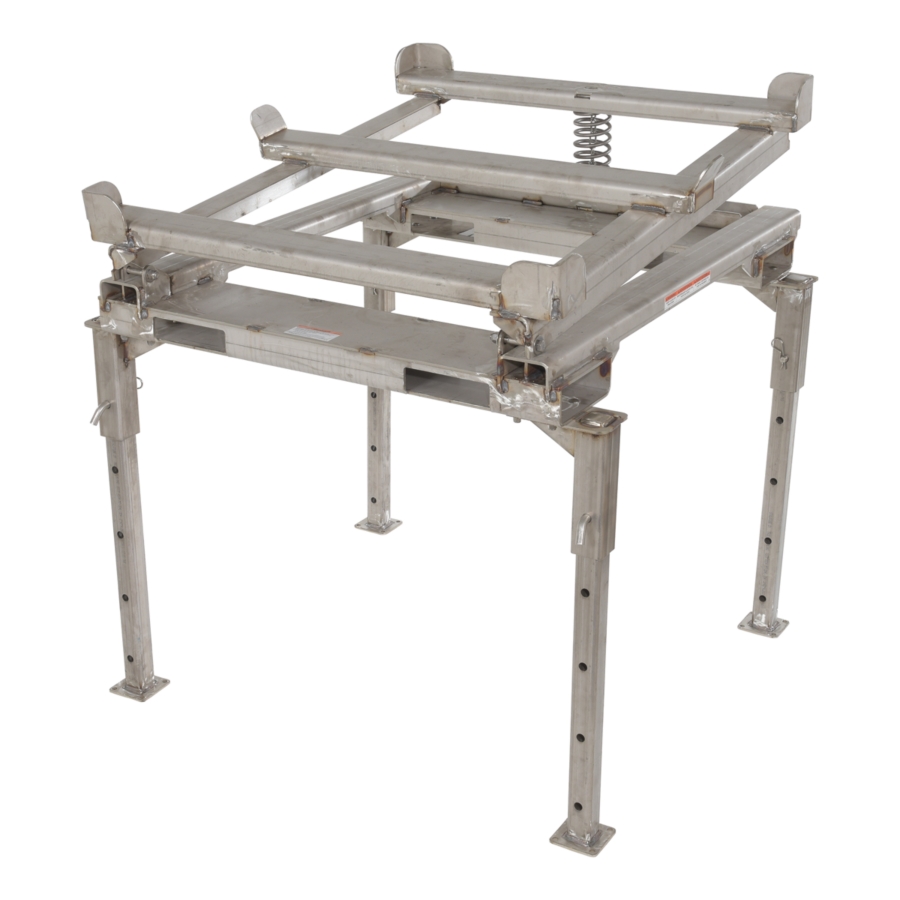 Vestil IBC Tote Tilt Stand with Forklift Pockets - New Pig