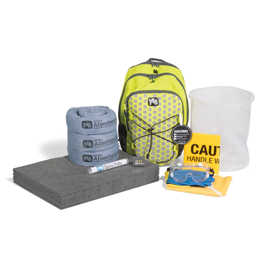 Spill Kit in Backpack for Remote Locations - New Pig