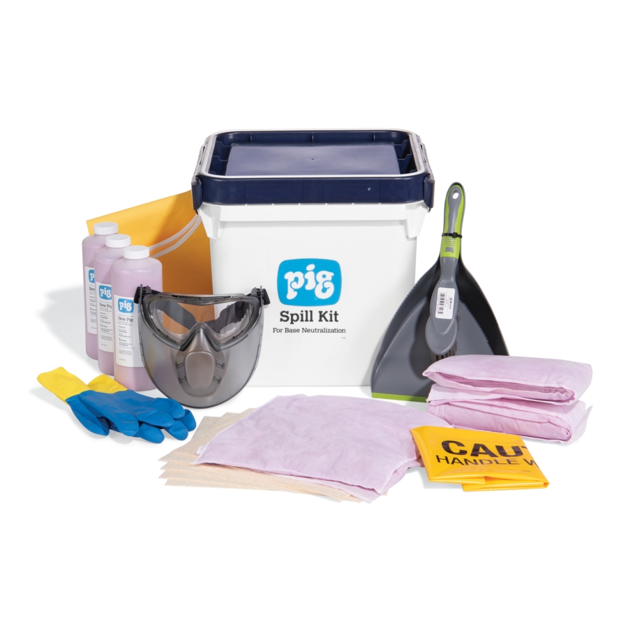 PIG Acid Neutralizing Spill Kit in a Bucket Video - Expert Advice
