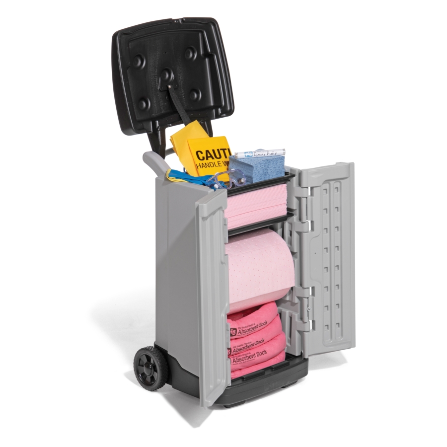 Mobile HazMat Spill-Response Kit in Gray - KIT3901 - New Pig