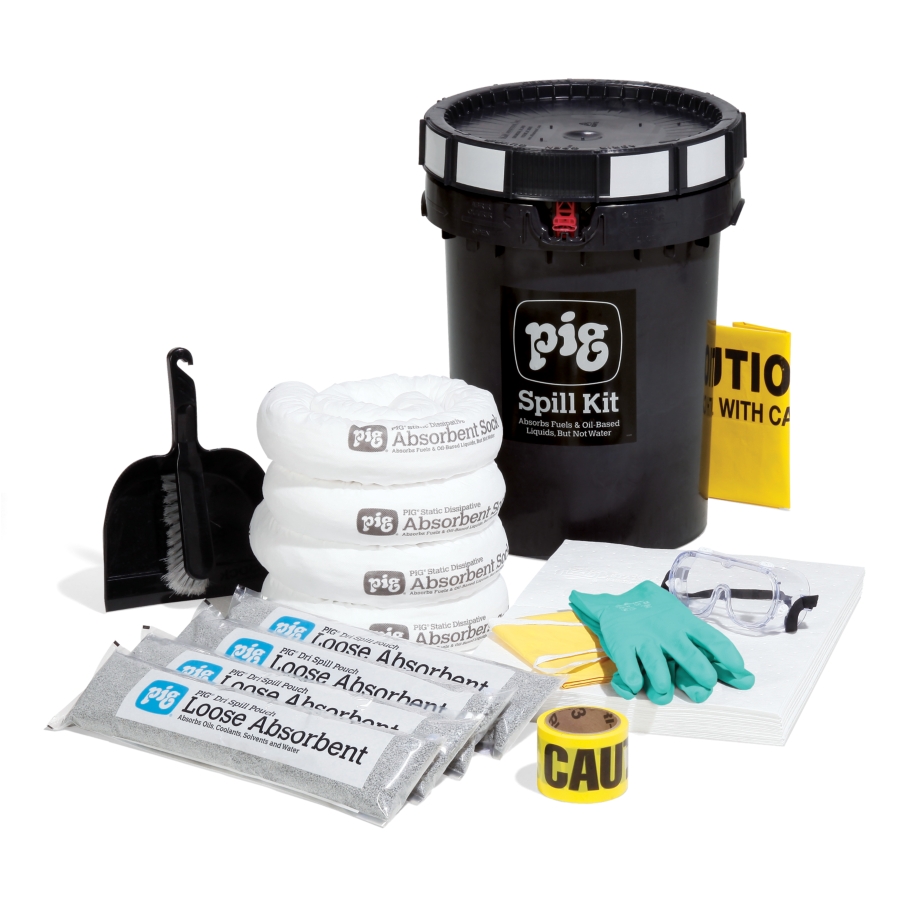Fuel Station Spill Kit in a Bucket – New Pig