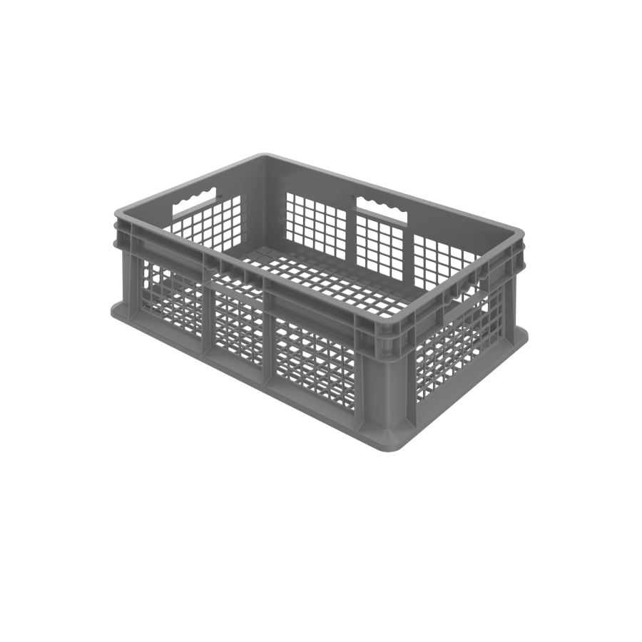 Straight-Wall Container with Full-Mesh Design: Akro-Mils - MTL1605 ...
