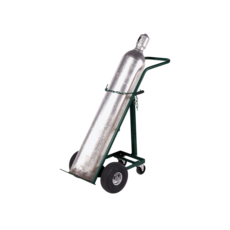 Hand Truck for Gas-Cylinder Transport: Akro-Mils - New Pig