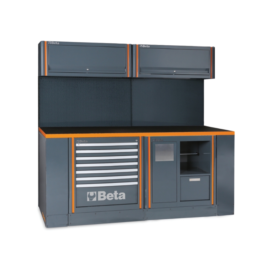 Beta Workstation with Drawers, Service Module and More - New Pig