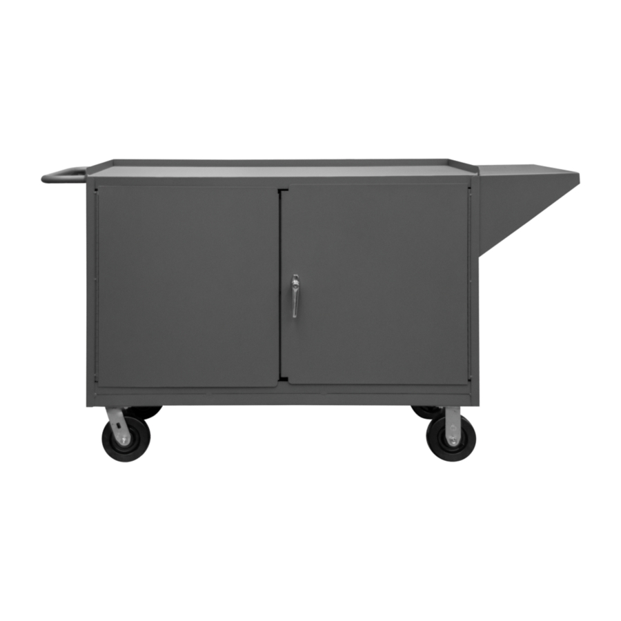 Durham® Tool Cart with Cabinet for Storage - MTL542 - New Pig