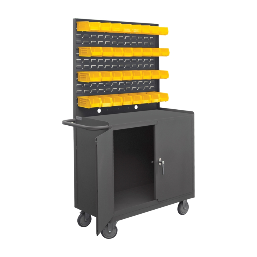 Durham® Mobile Workbench with Lockable Storage - MTL548 - New Pig