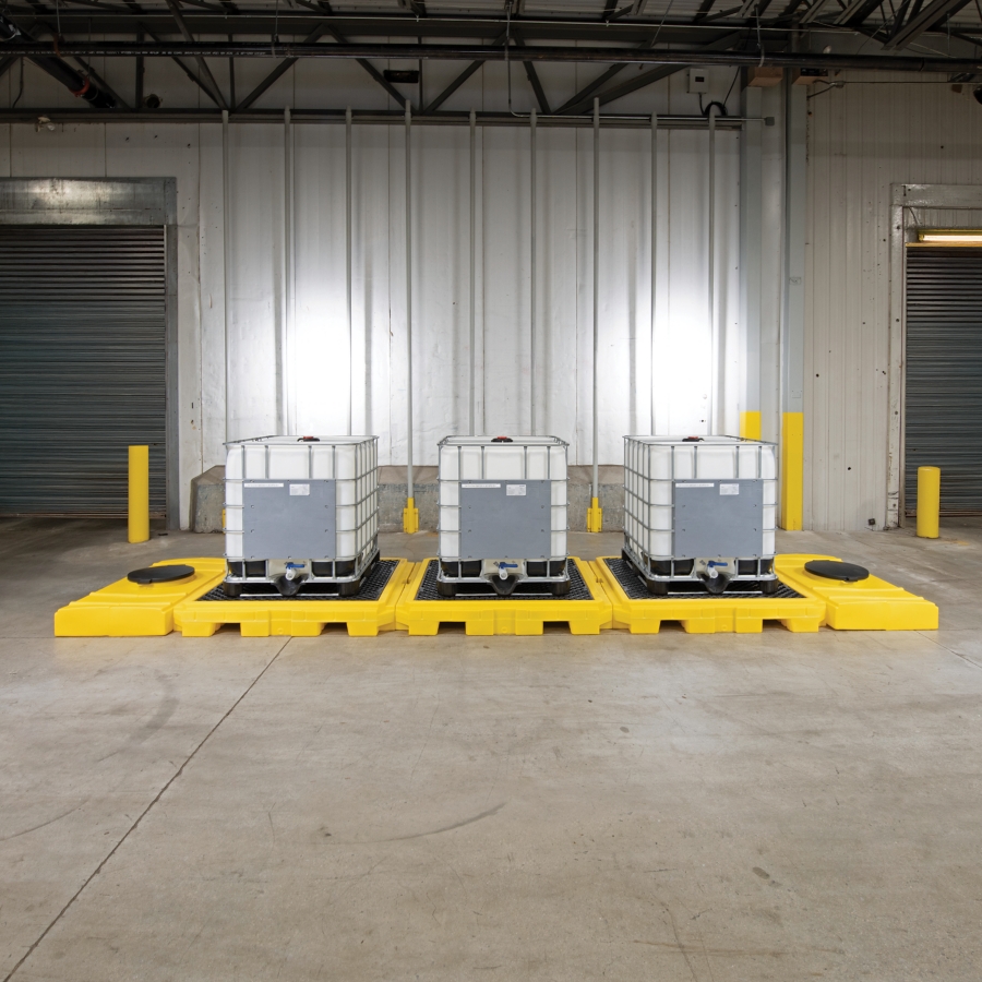 PIG® Modular Poly IBC Spill Containment Pallet - PAK120 - New Pig