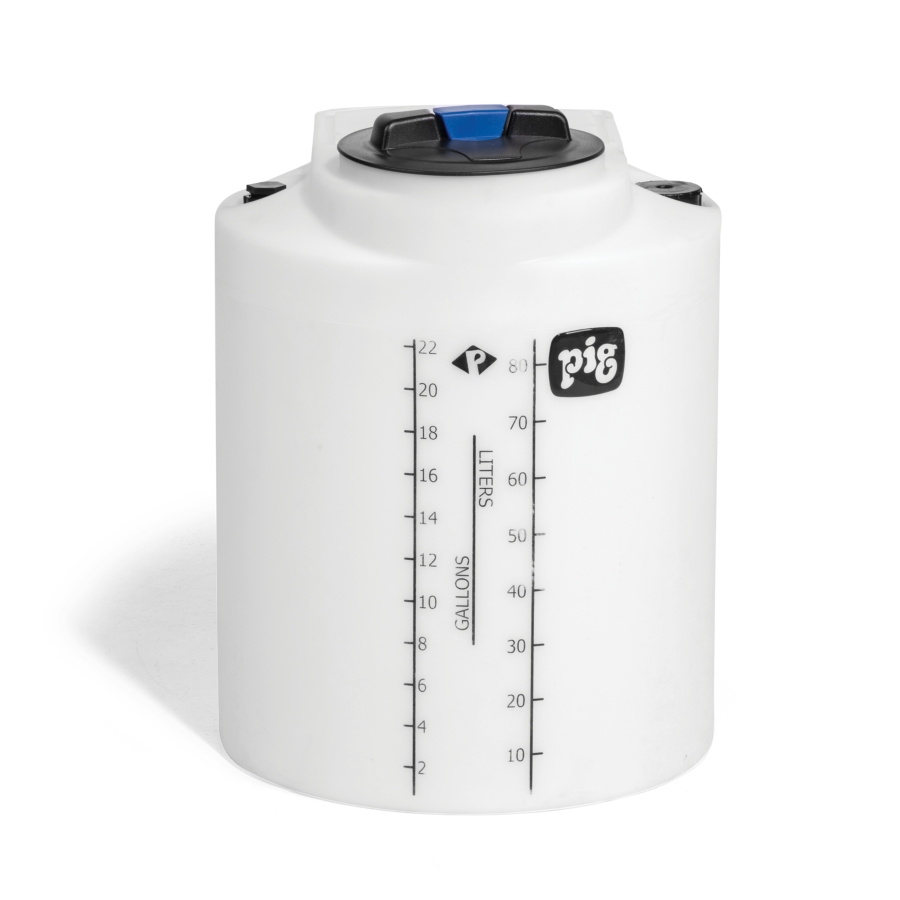 Chemical Storage Tank with Mounting Platform - New Pig