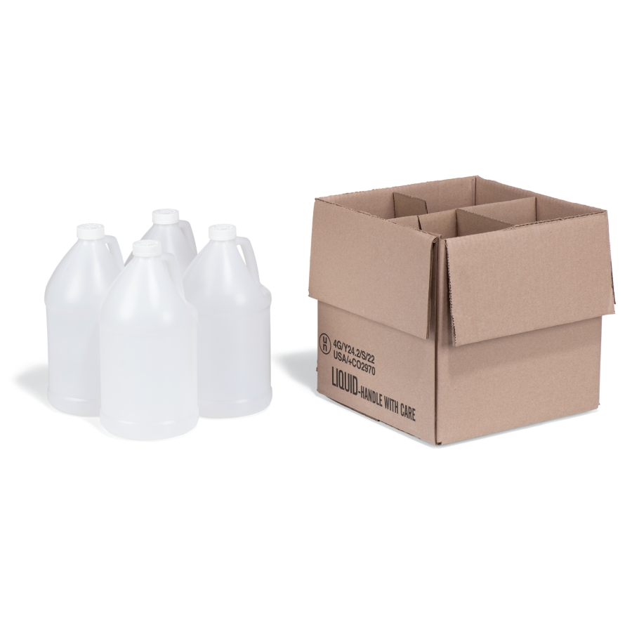 4G UN-Rated Shipping Carton with Plastic Bottles - New Pig
