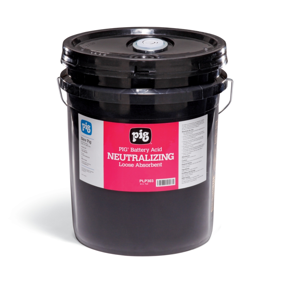 Battery Acid Neutralizer: 3.5 Gallons - New Pig