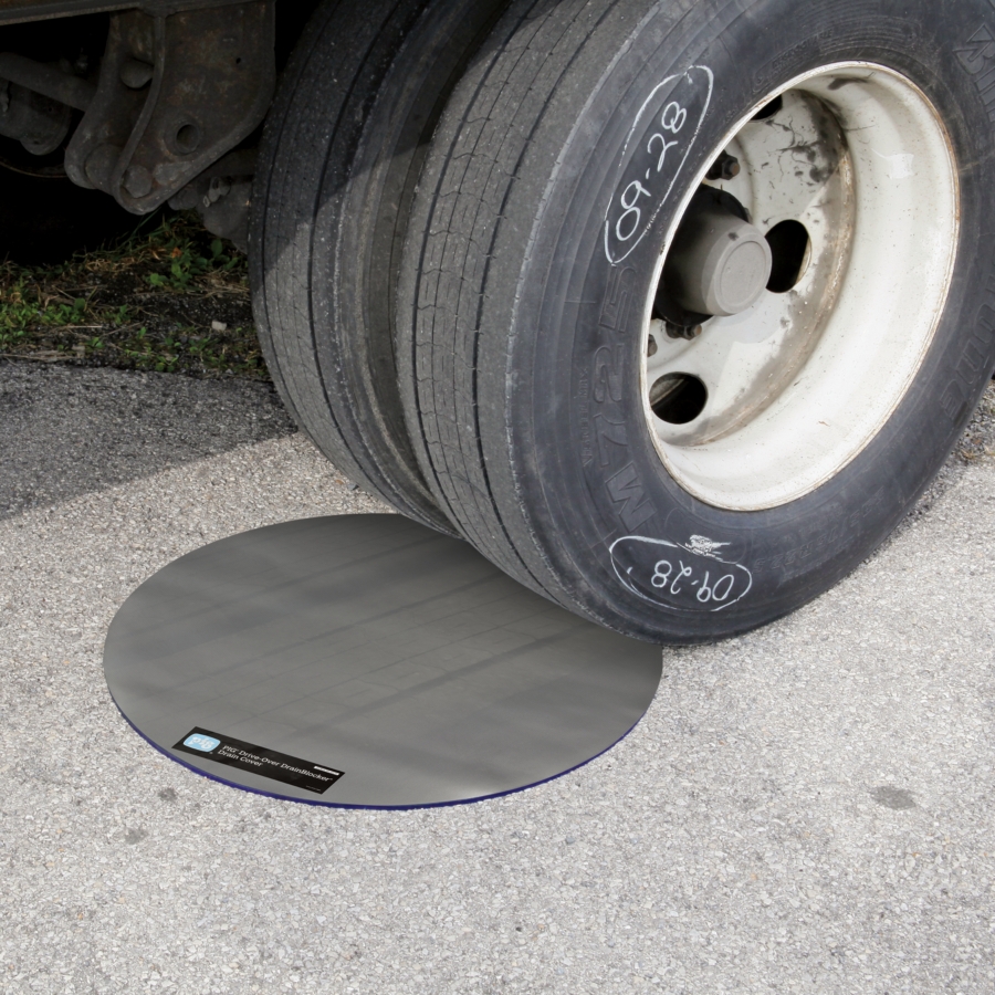 Outdoor Drain Cover: Drive-Over DrainBlocker® - PLR930 - New Pig