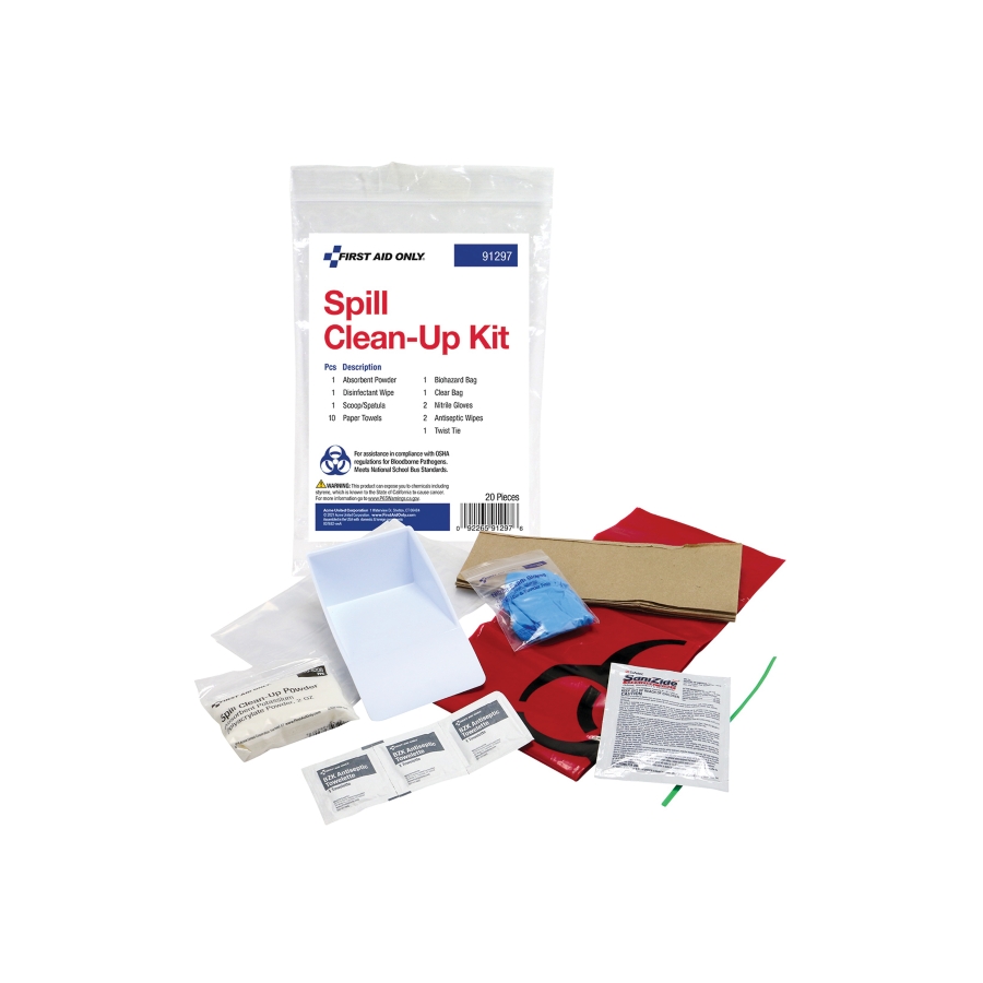 Cleanup Kit for Bodily Fluid Spills: FAO - New Pig