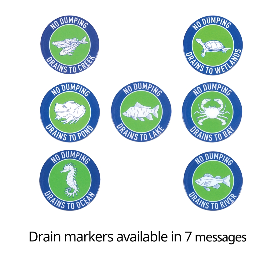 Stormwater Drain Stickers