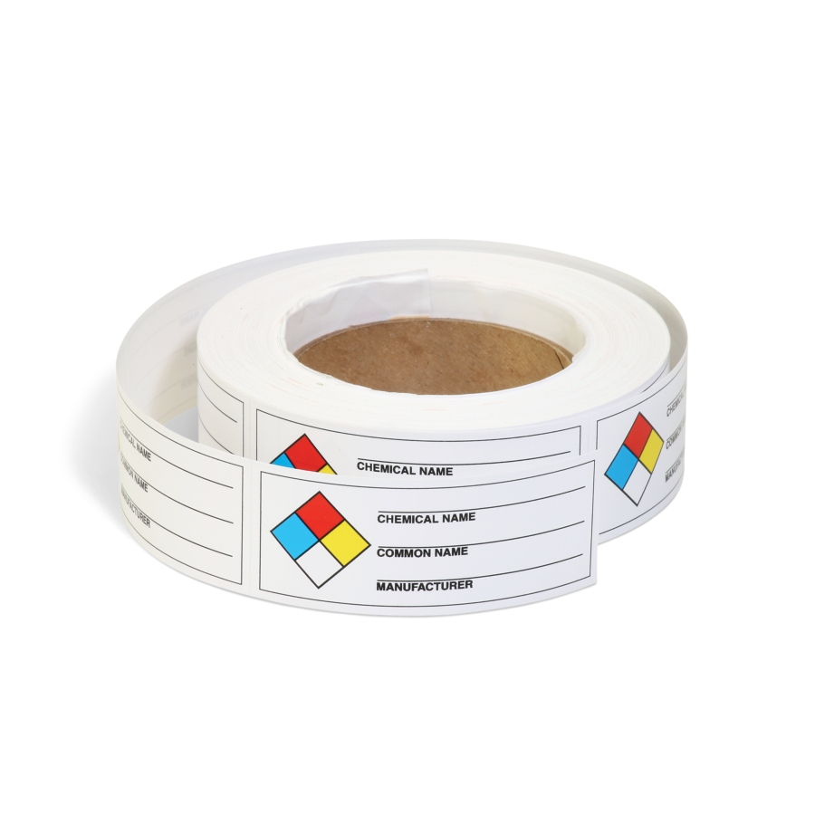 NFPA Chemical Identifier Roll Labels SGN862: Label all your containers ...