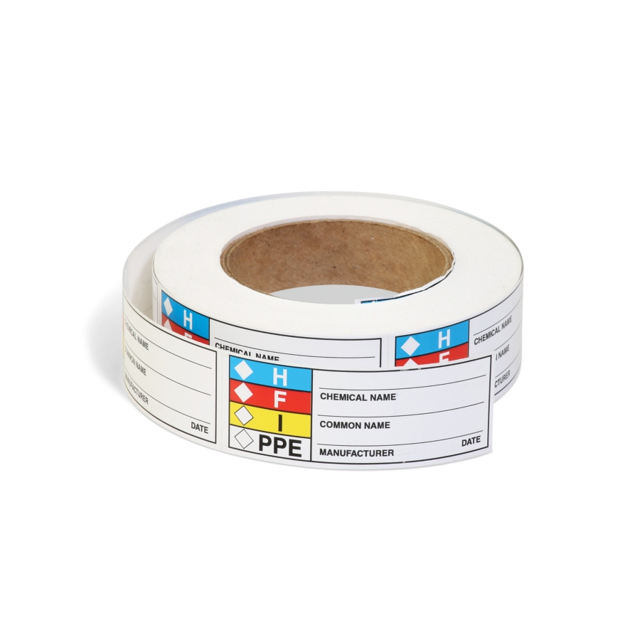 HMCIS Chemical Identifier Roll Labels SGN863: Buy now at newpig.com ...