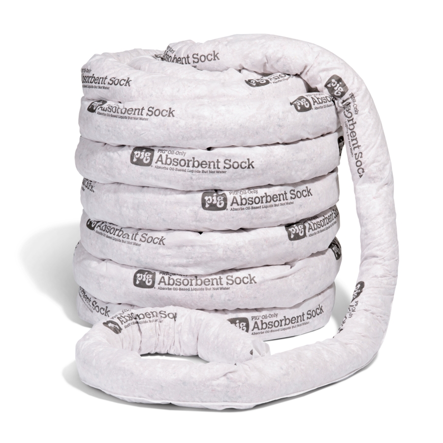 Customizable-Length Oil-Absorbent Outdoor Sock - New Pig