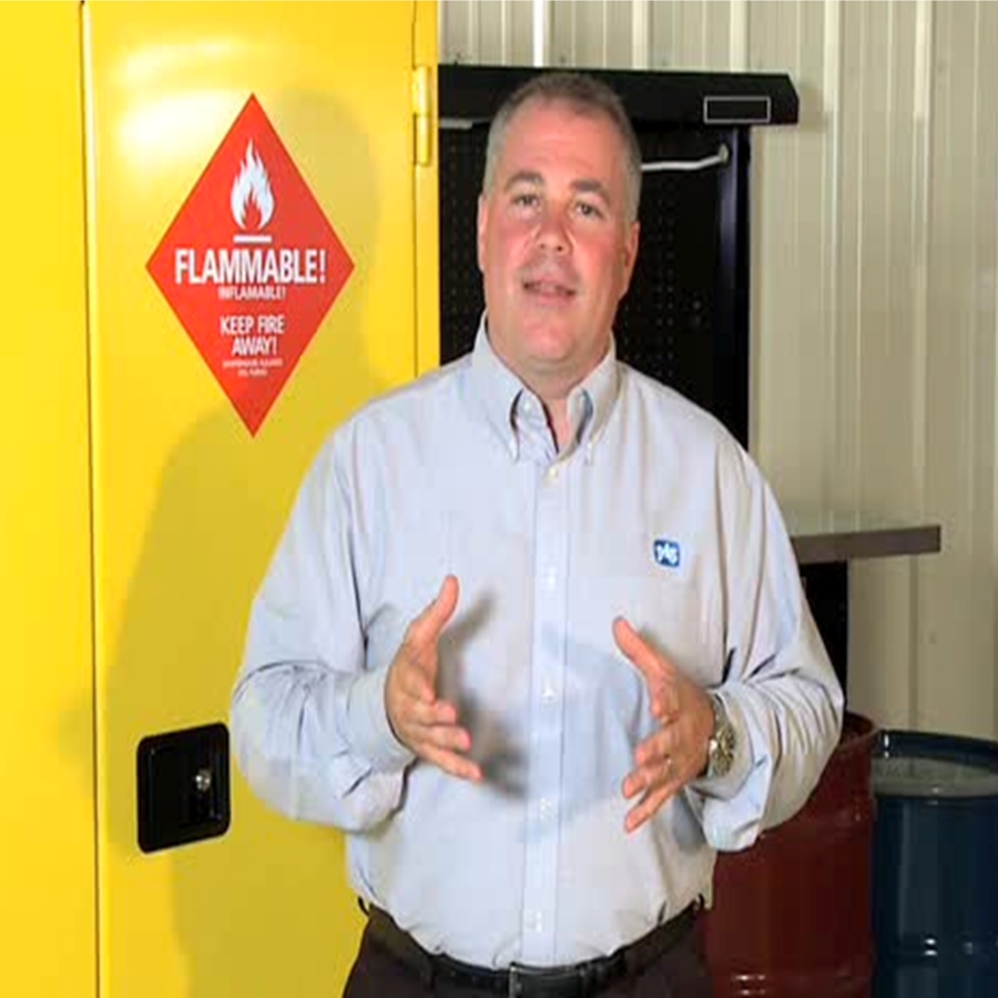 Flammable Cabinet Self-Closing Doors & Colors - Expert Advice